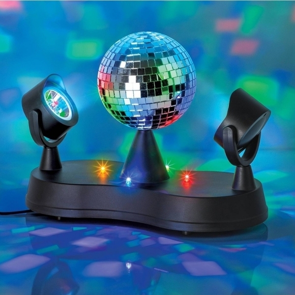 Other | West Arrow Rotating Disco Ball Light With Led Spotlights | Poshmark